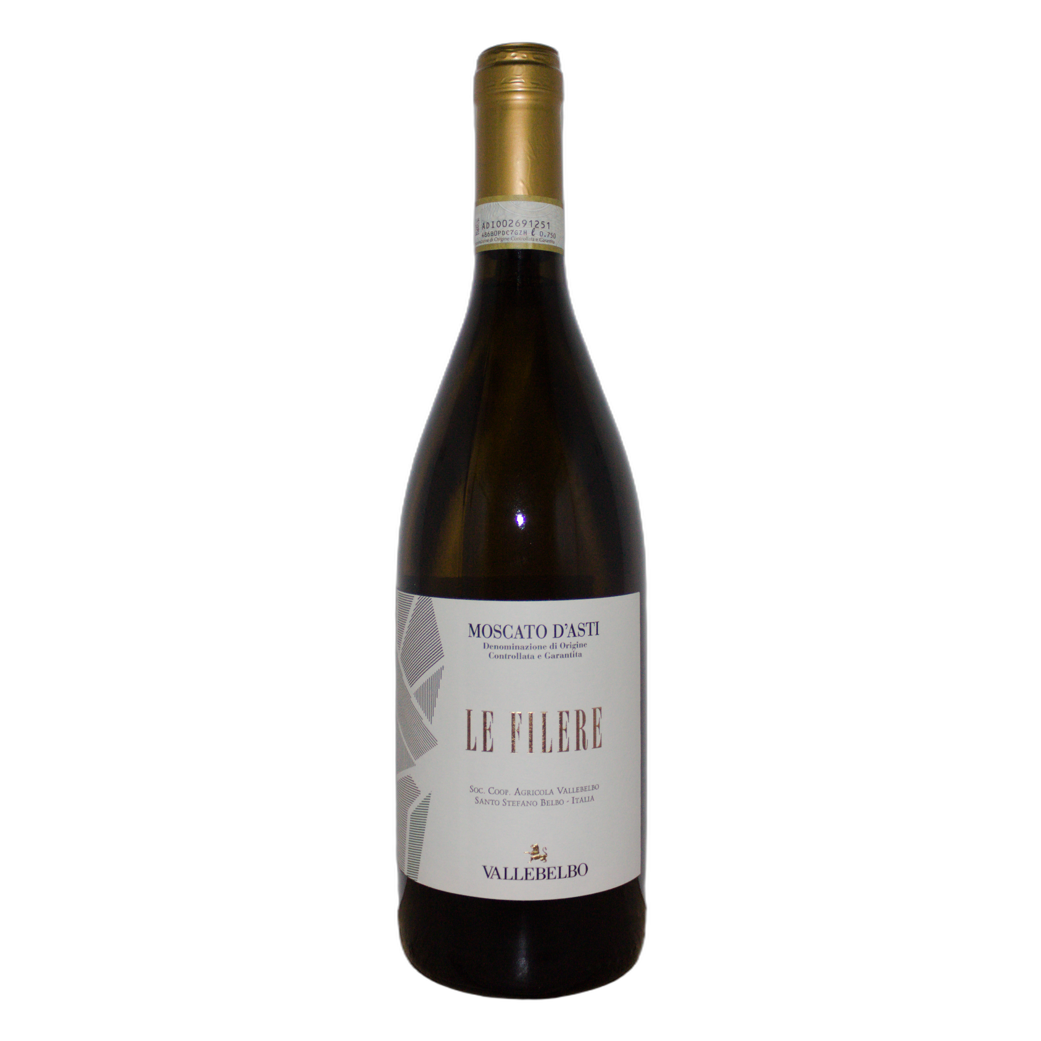 Vallebelbo Moscato D'Asti DOCG | Sød mousserende italiensk vin | Vinacce.dk